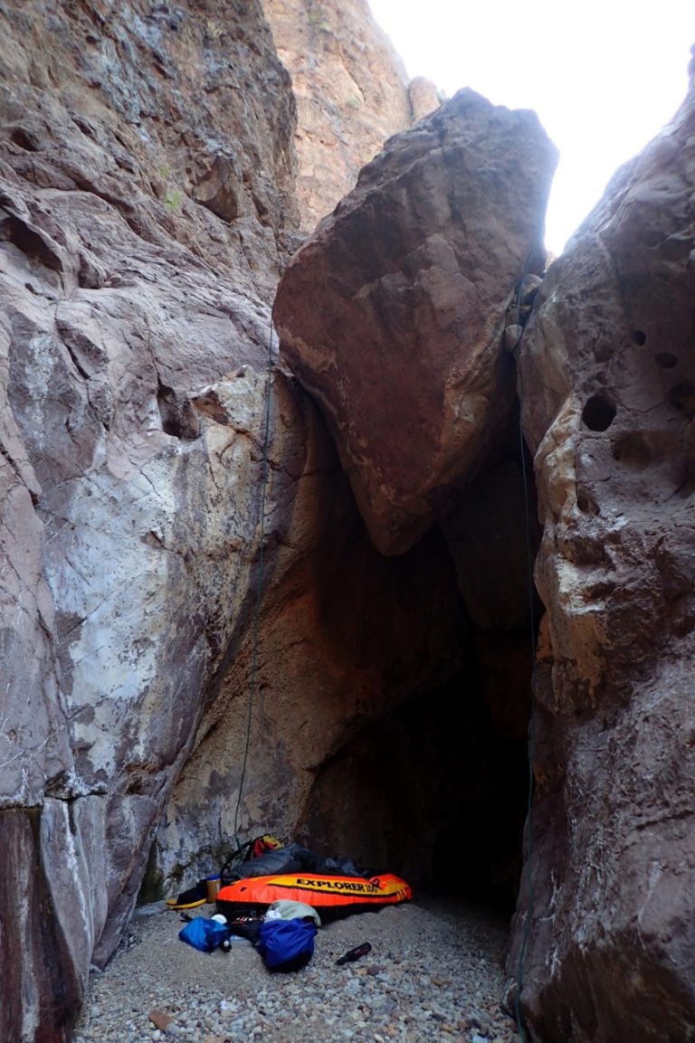 Canyoning in and around Black Canyon (Colorado/Nevada, USA) - fat canyoners